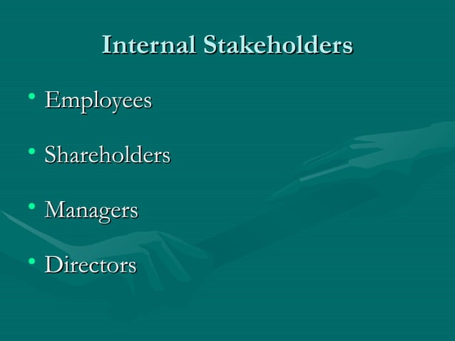 Stake Holders meaning and explanation in | PPT | Business | Business ...