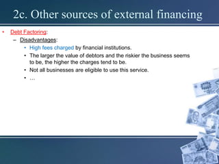 Bm Unit 3.1 Sources of Finance | PPTX
