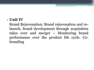Brand Mangement | PPT