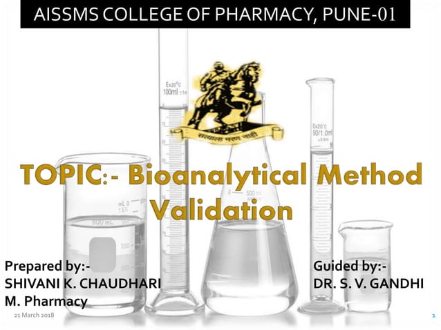 Bioanalytical Method Validation | PPTX | Biotech and Biomedical Industry | Industries