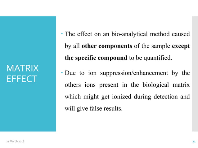 Bioanalytical Method Validation | PPTX | Biotech and Biomedical Industry | Industries