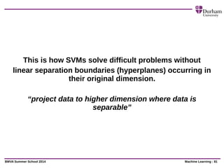 Machine learning fro computer vision - a whirlwind of key concepts for ...