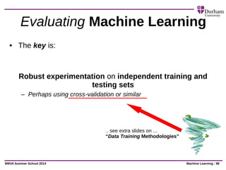 Machine learning fro computer vision - a whirlwind of key concepts for ...