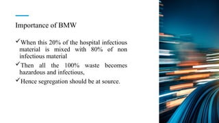 Biomedical waste management/ health care/hospital waste management | PPTX