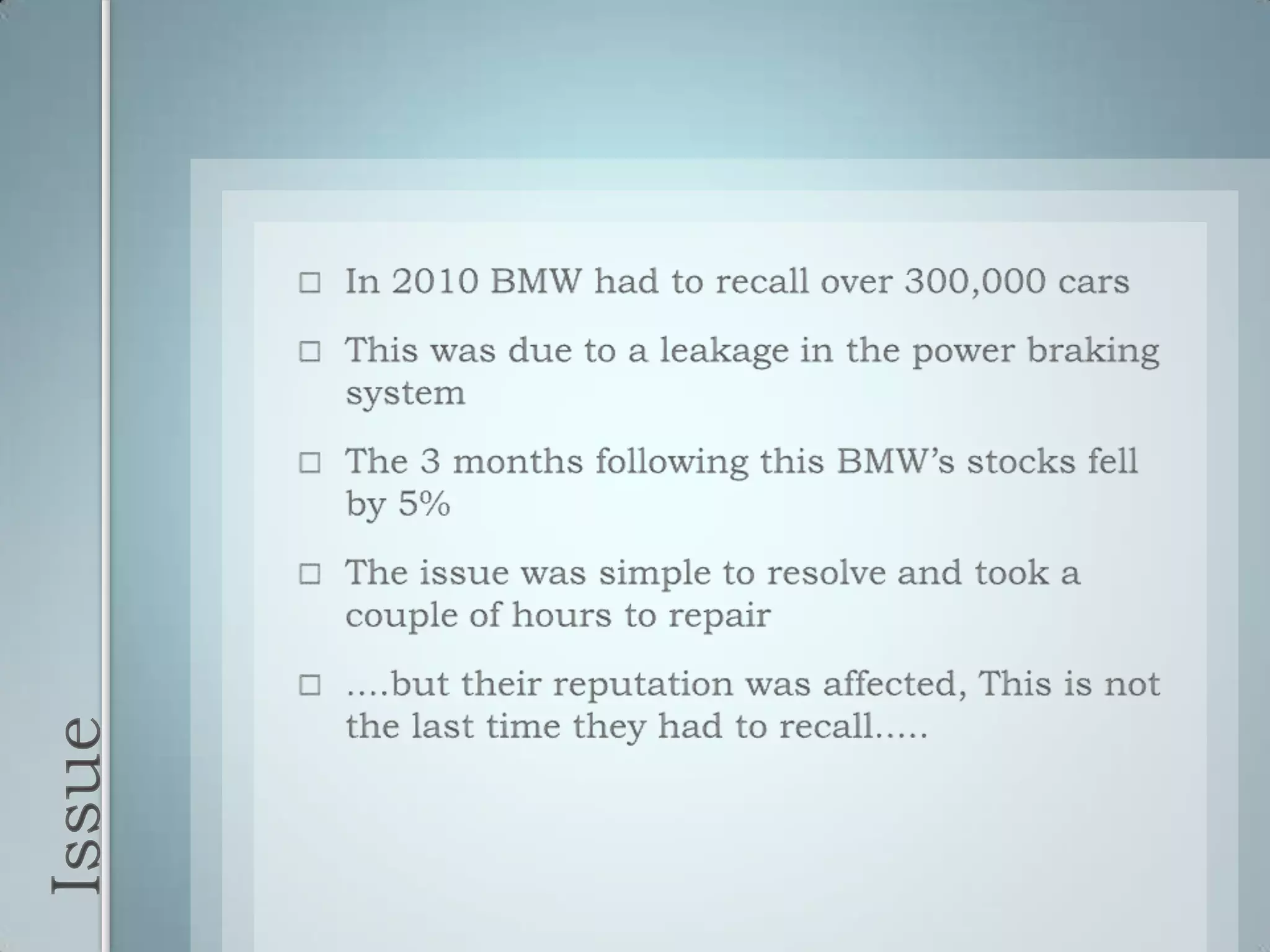 Business presentation on Bmw | PPTX