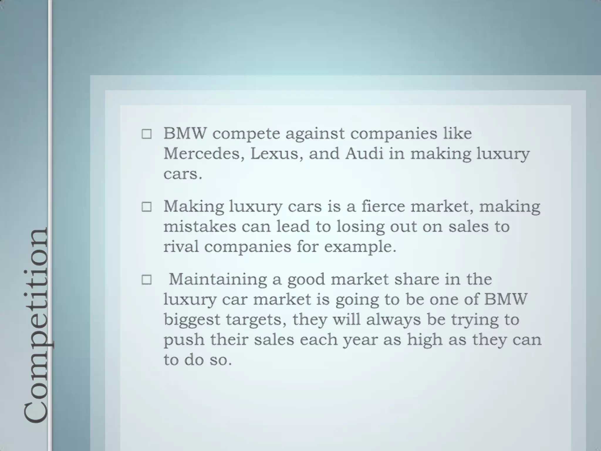 Business presentation on Bmw | PPTX