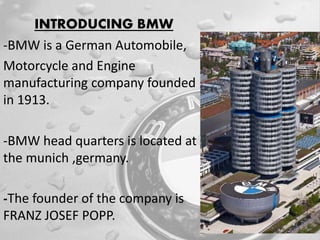 BMW ppt | PPTX