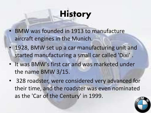 BMW ppt | PPTX