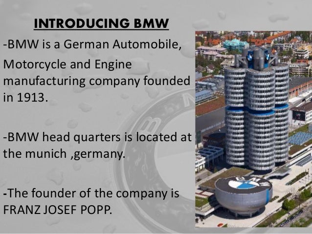 BMW ppt