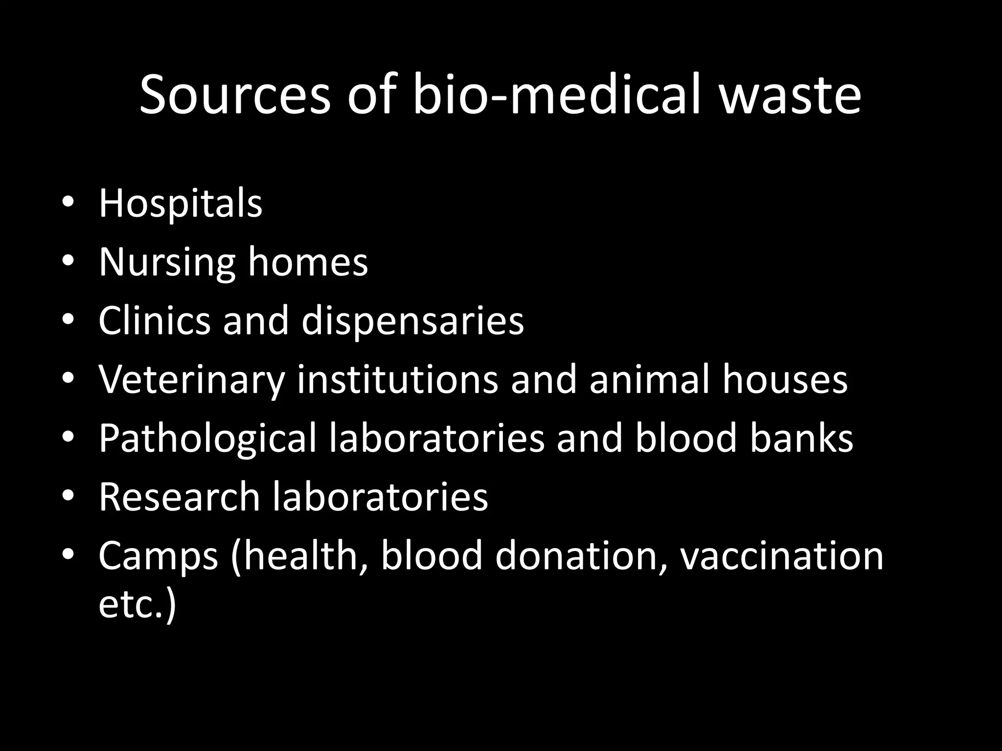 Bio-medical waste (BMW) management rules (2016), by Dr. Himanshu Khatri ...