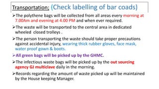 BMW for presentation of contamination of waste | PPTX