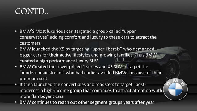 BMW - A case study | PPTX