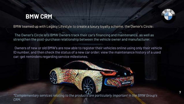 CRM- BMW CASE STUDY | PPTX