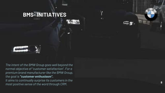 CRM- BMW CASE STUDY | PPTX