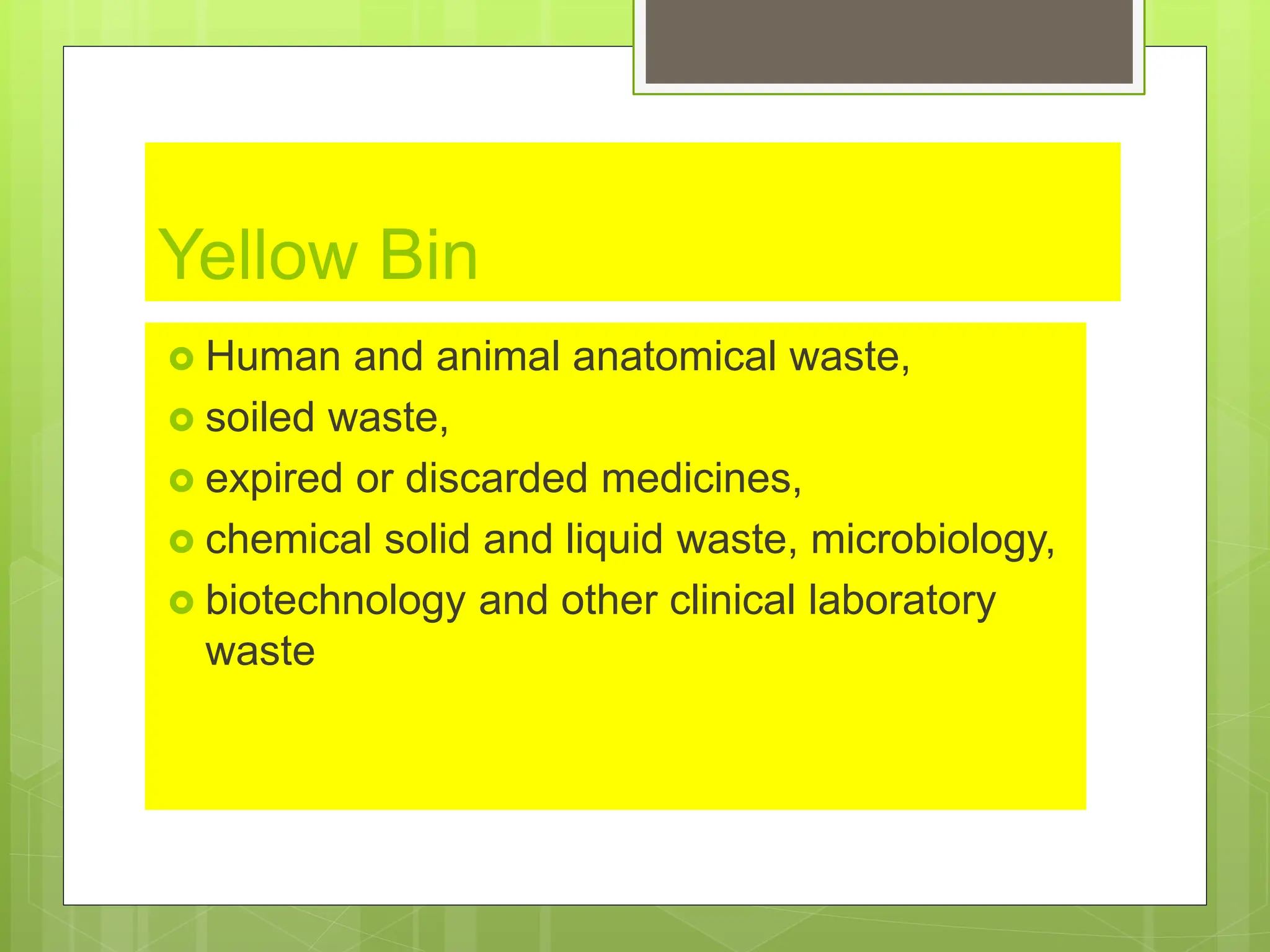 introduction to healthcare waste management | PPTX