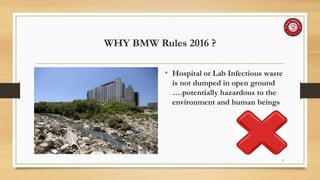 Bio Medical Waste rules 2016 PPT | PDF