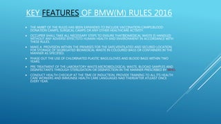 BIOMEDICAL WASTE MANAGEMENT RULES 2016 | PPTX