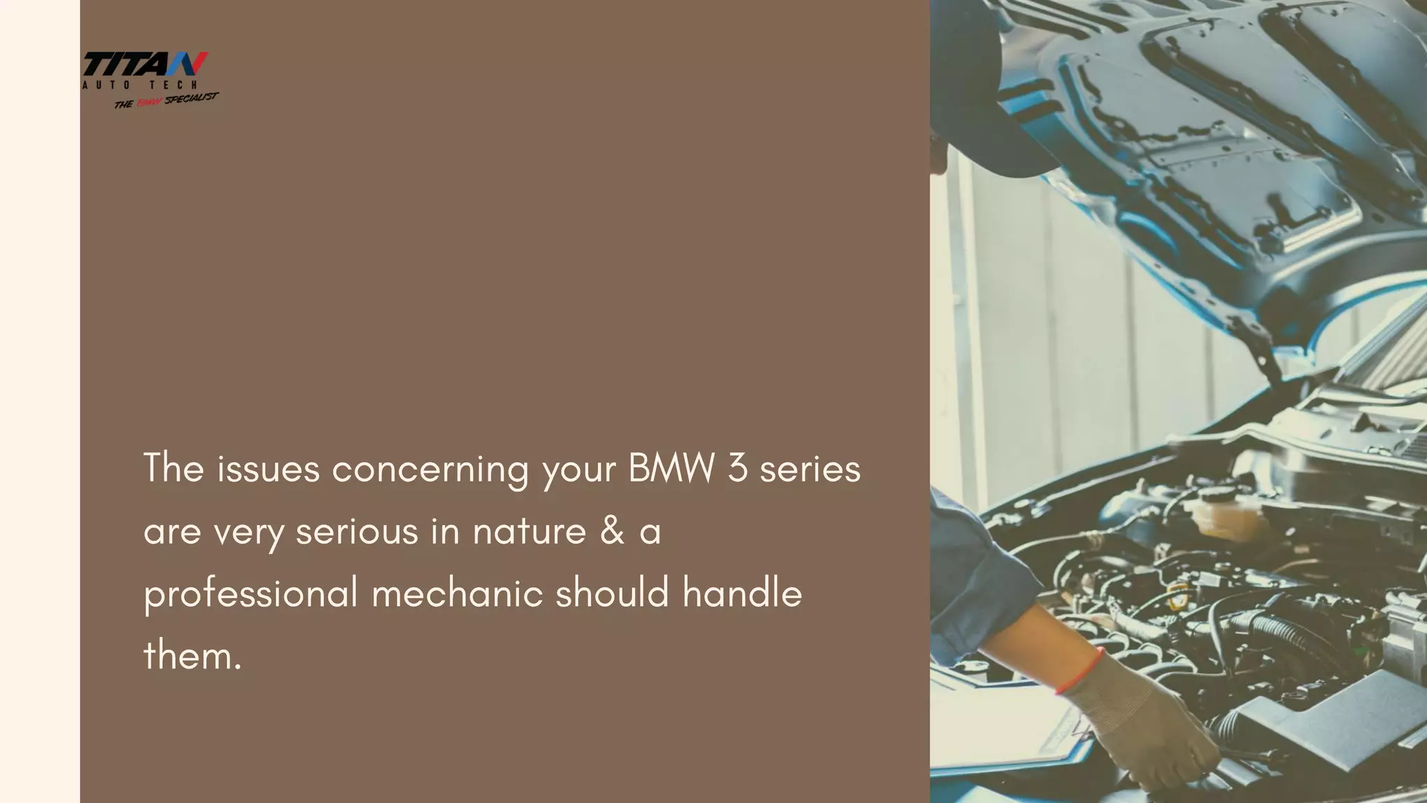 BMW 3 Series Common Problems & Solution From Certified Mechanics in Castle Rock | PPTX