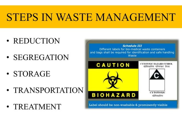 Biomedical waste management and universal precautions | PPTX