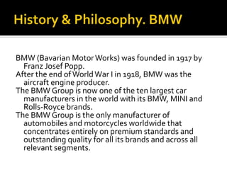 Bmw & Audi | PPTX