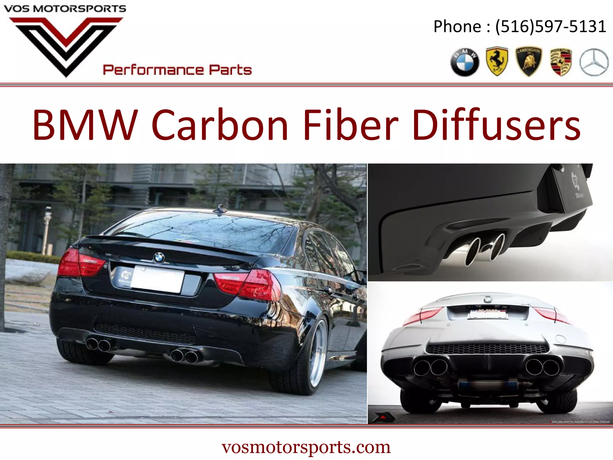 BMW Carbon Fiber Diffusers | PPT