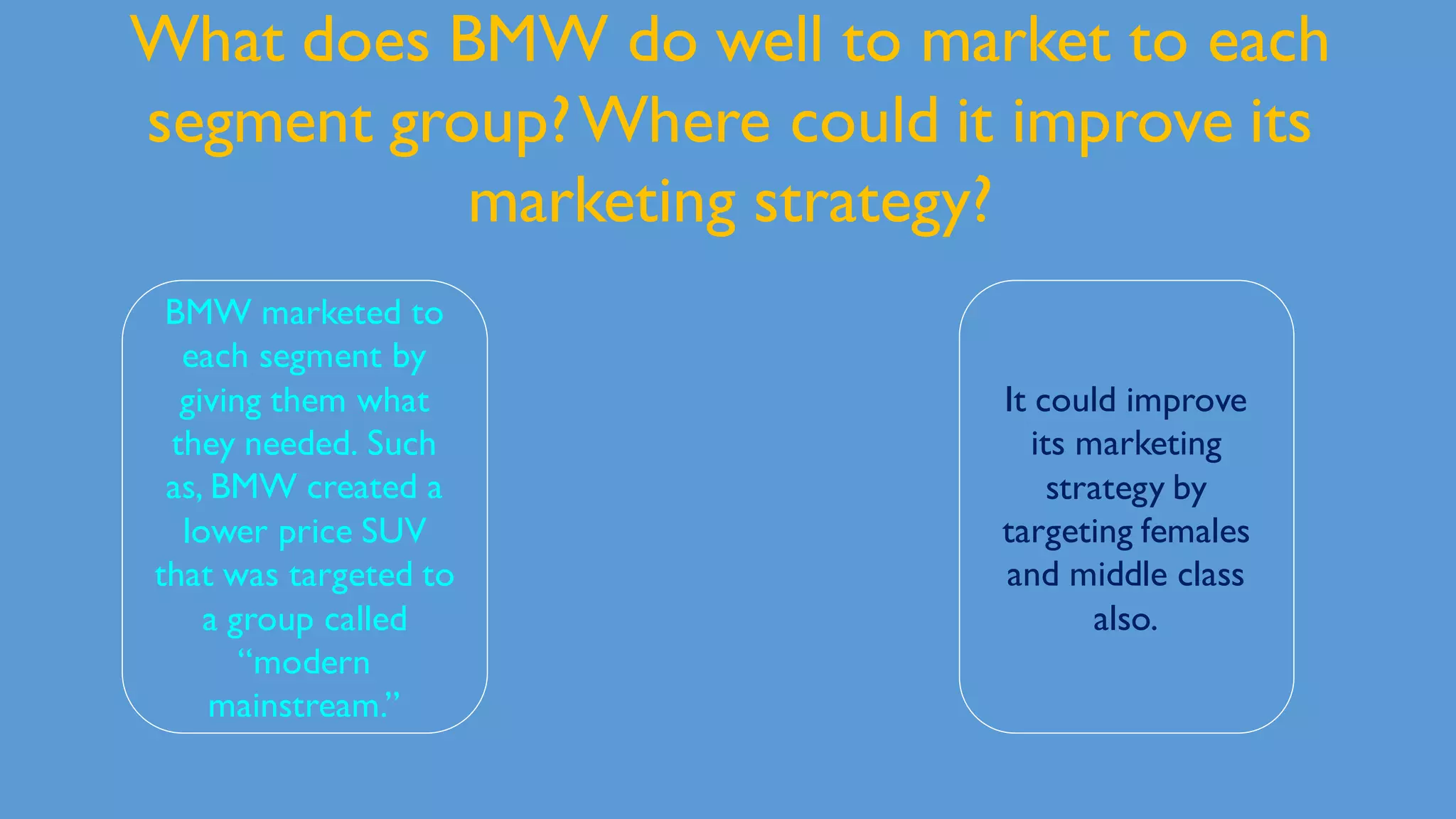 Bmw Case Study | PDF | Marketing and Advertising | Business