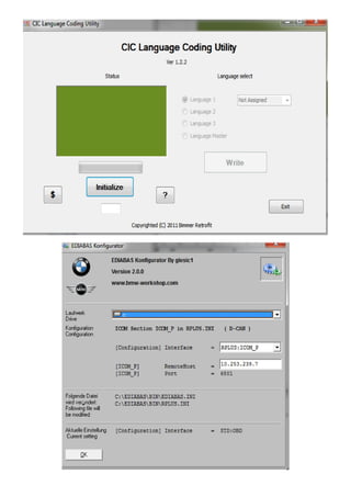 Bmw coding software list | PDF