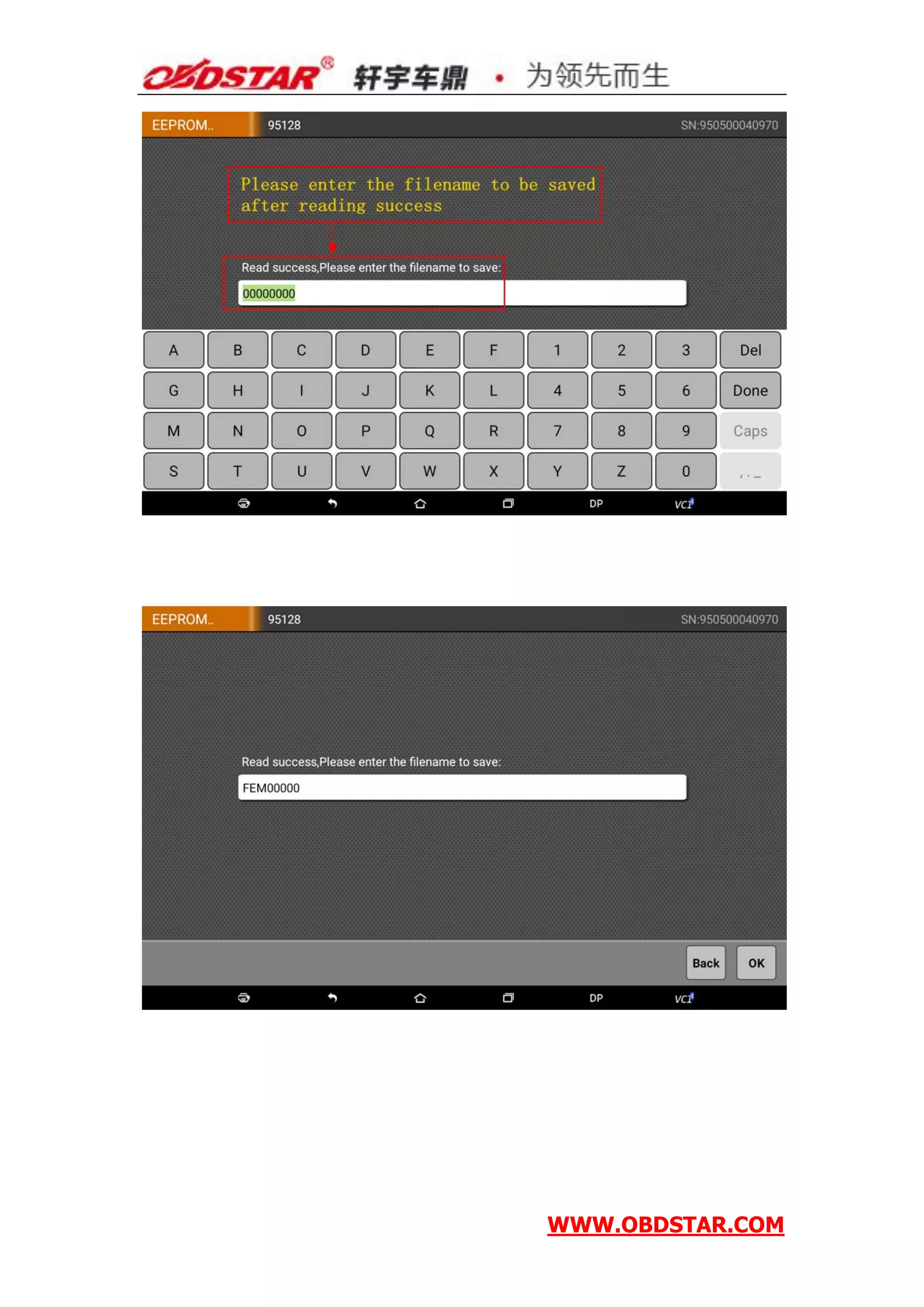 Bmw FEM BDC smart key programming with OBDSTAR X300 DP | PDF ...