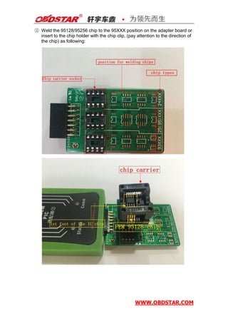 Bmw FEM BDC smart key programming with OBDSTAR X300 DP | PDF ...