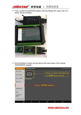 Bmw FEM BDC smart key programming with OBDSTAR X300 DP | PDF ...