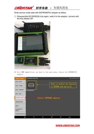 Bmw FEM BDC smart key programming with OBDSTAR X300 DP | PDF