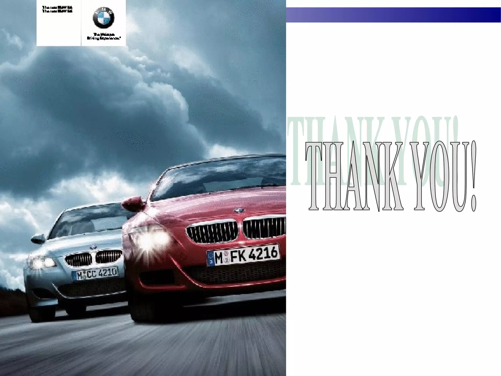 BMW Case Study Analysis | PPT