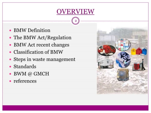 Biomedical waste management | PPT