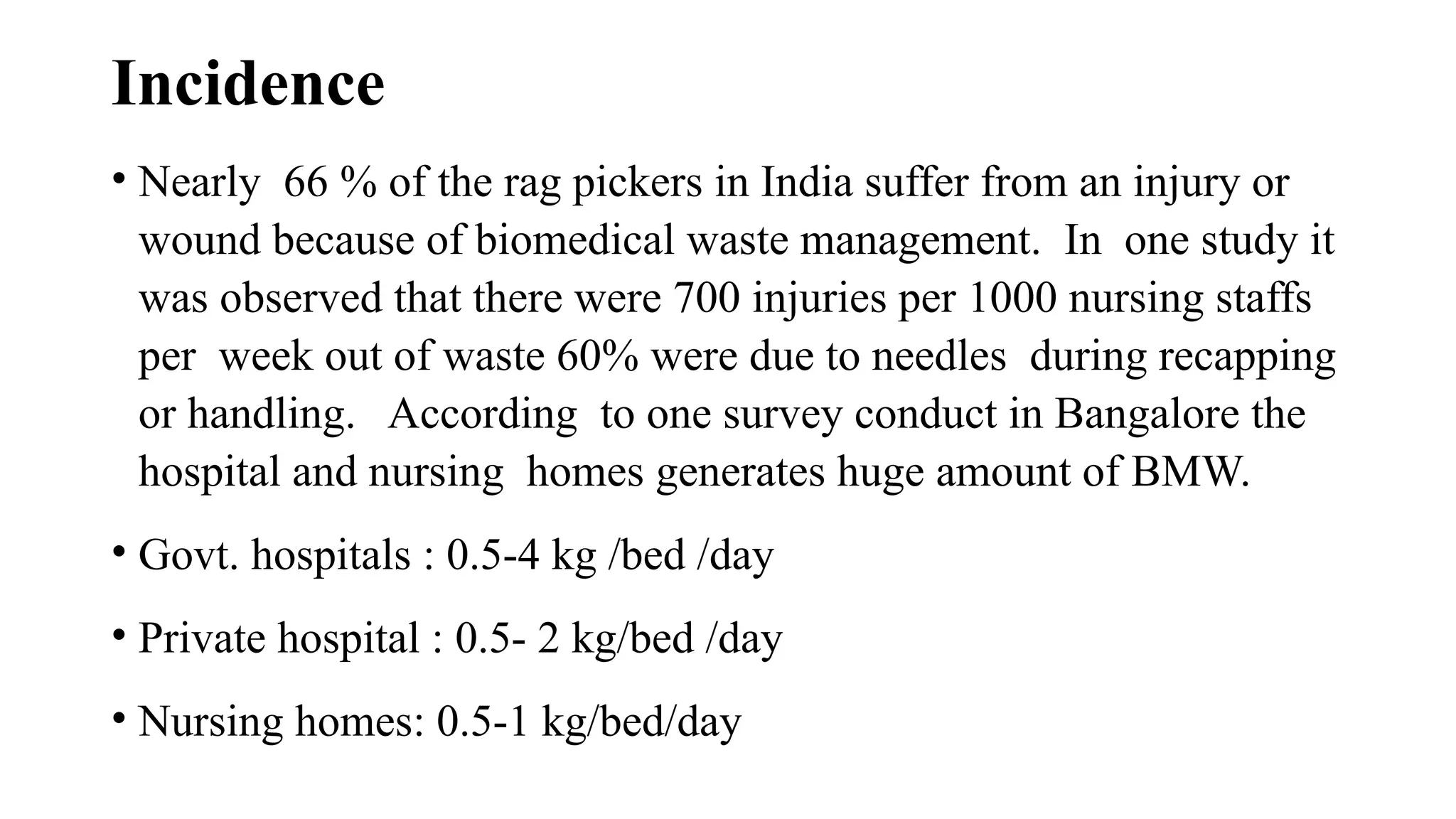 Biomedical Waste Management in Hospitals | PPTX