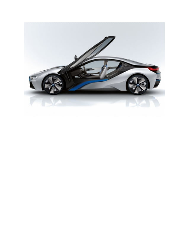 BMW i8 electric hybrid concept car | PDF