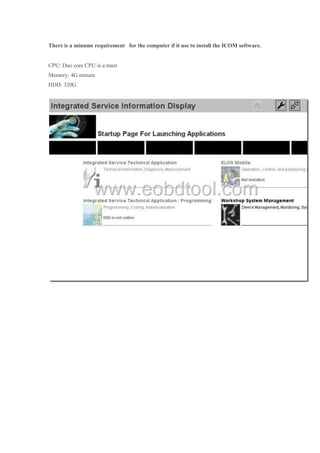 BMW ICOM A+B+C | PDF