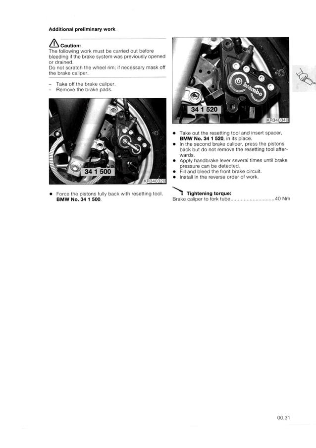 Bmw K1200 RS GT REPAIR MANUAL | PDF