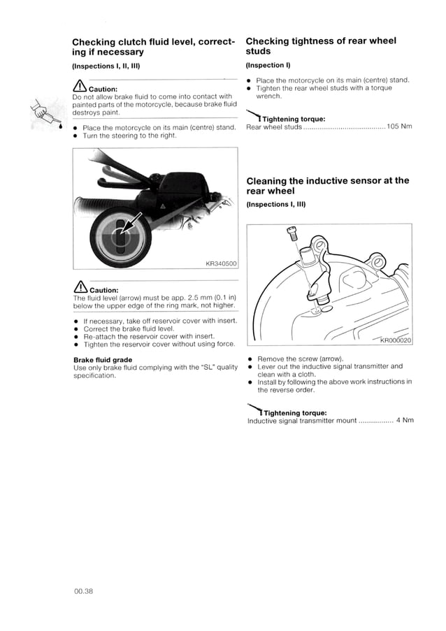 Bmw K1200 RS GT REPAIR MANUAL | PDF