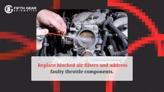 BMW Losing Power When Accelerating 5 Likely Reasons Explained | PPTX