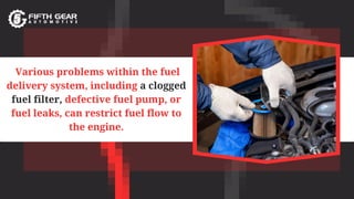 BMW Losing Power When Accelerating 5 Likely Reasons Explained | PPTX