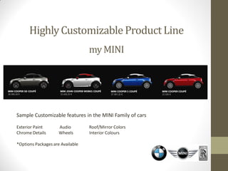 BMW Mini Creative Brief | Group Project | PDF | Automotive Industry ...