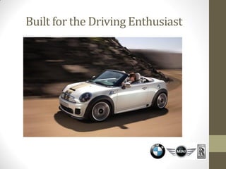 BMW Mini Creative Brief | Group Project | PDF | Automotive Industry ...