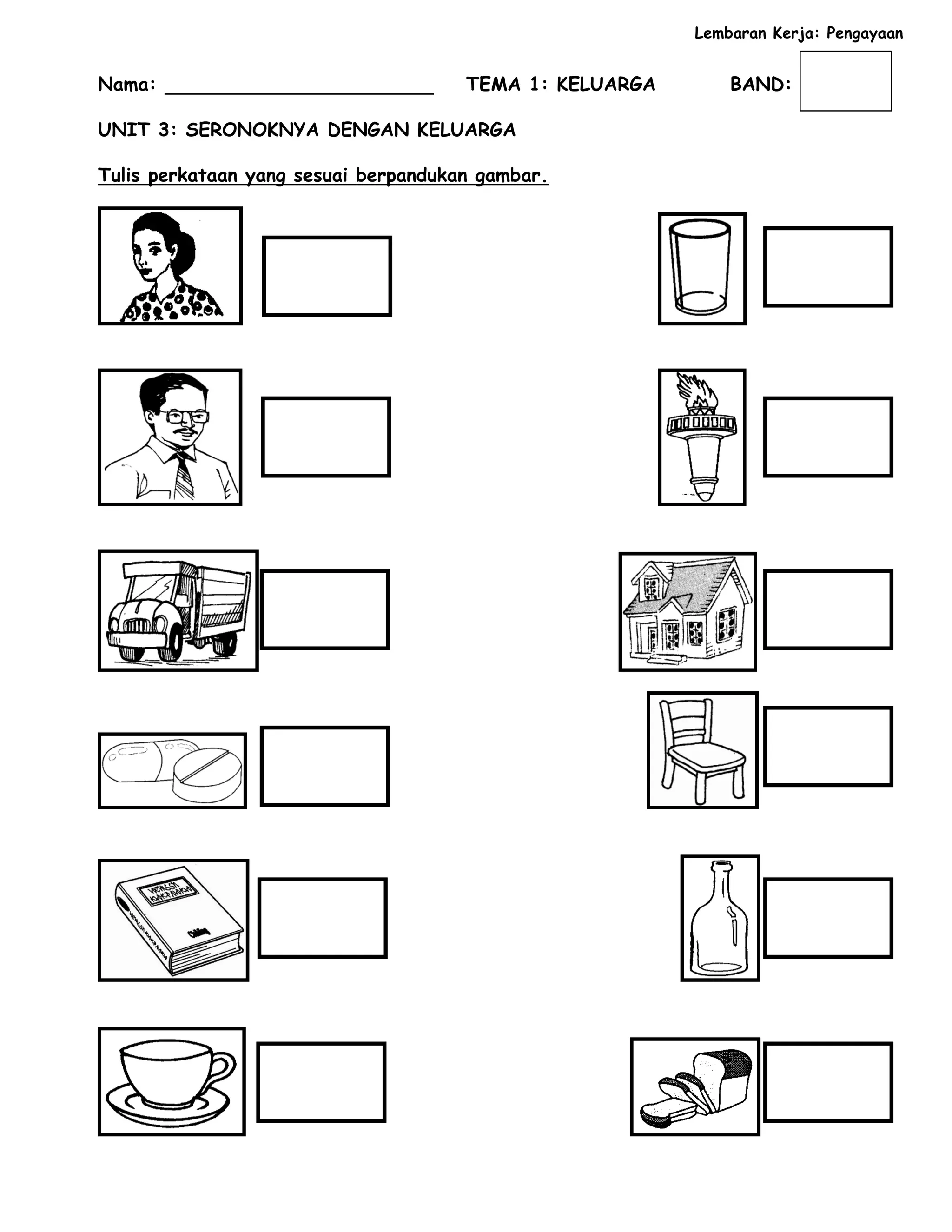 Bm worksheet (tema1 unit3 pengayaan) | PDF