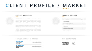 BMW Pitch Brief | PDF