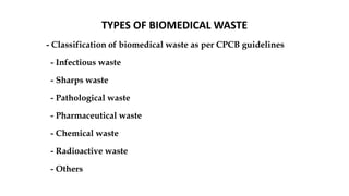 BIO MEDICAL WASTE MANNAGEMENT IN HOSPITAL NURSING.pptx