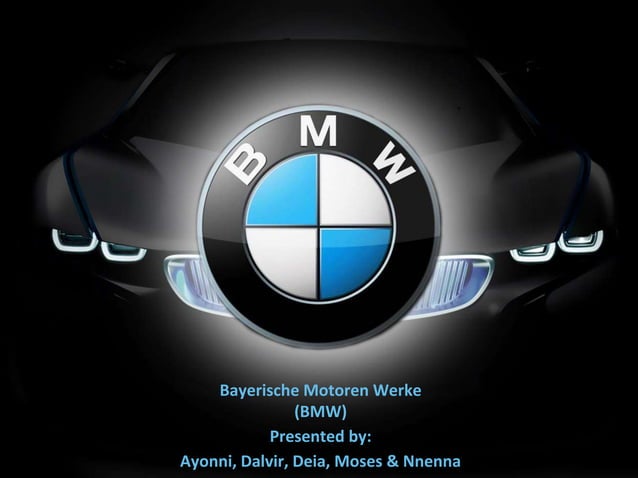 BMW Presentation.pptx | Automotive Industry | Industries