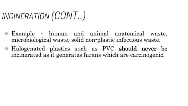 BMW seminar by Dr Sharan.. presentation about BMW waste management pptx ...
