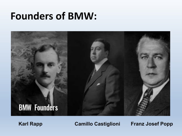 Bmw slides powerpoint presentation | PPT