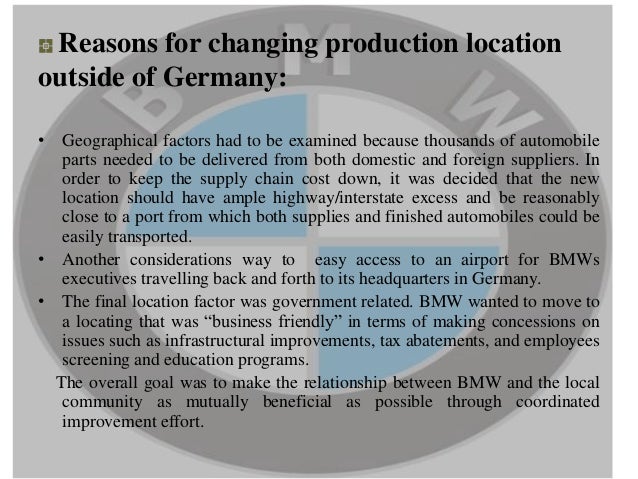 Bmw slides powerpoint presentation