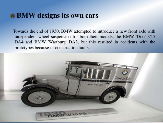 Bmw slides powerpoint presentation